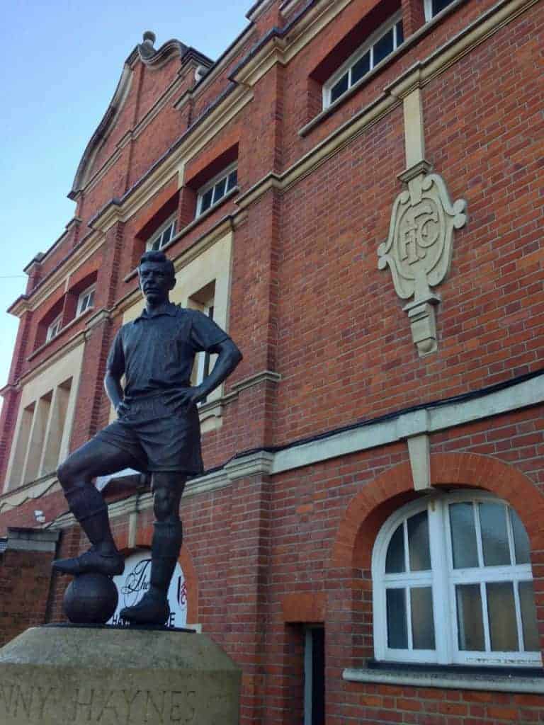 Touring Craven Cottage at Fulham FC
